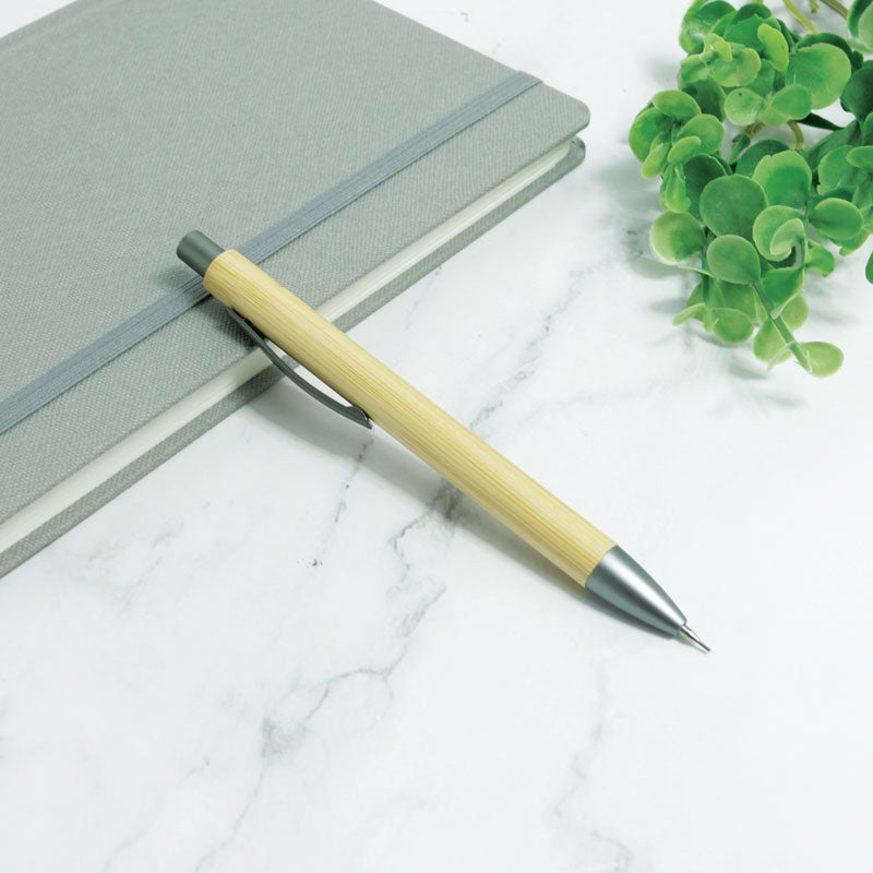PEN-010 Bamboo Mechanical Pencil – Empire Diary Sdn Bhd